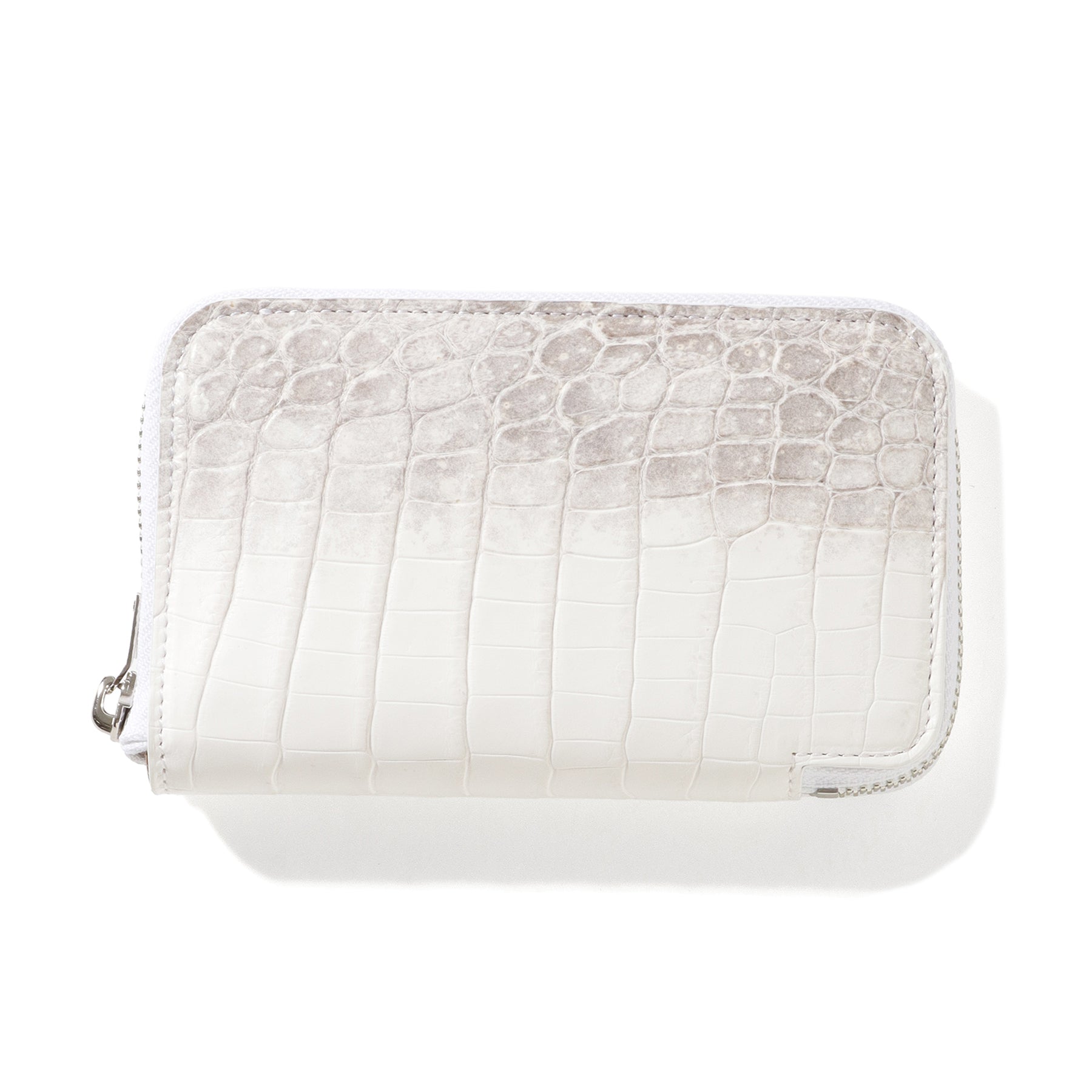 THE SOLE（ザソール）クロコダイル ミッドジップウォレット ヒマラヤ【MASTERPLAN（マスタープラン）】