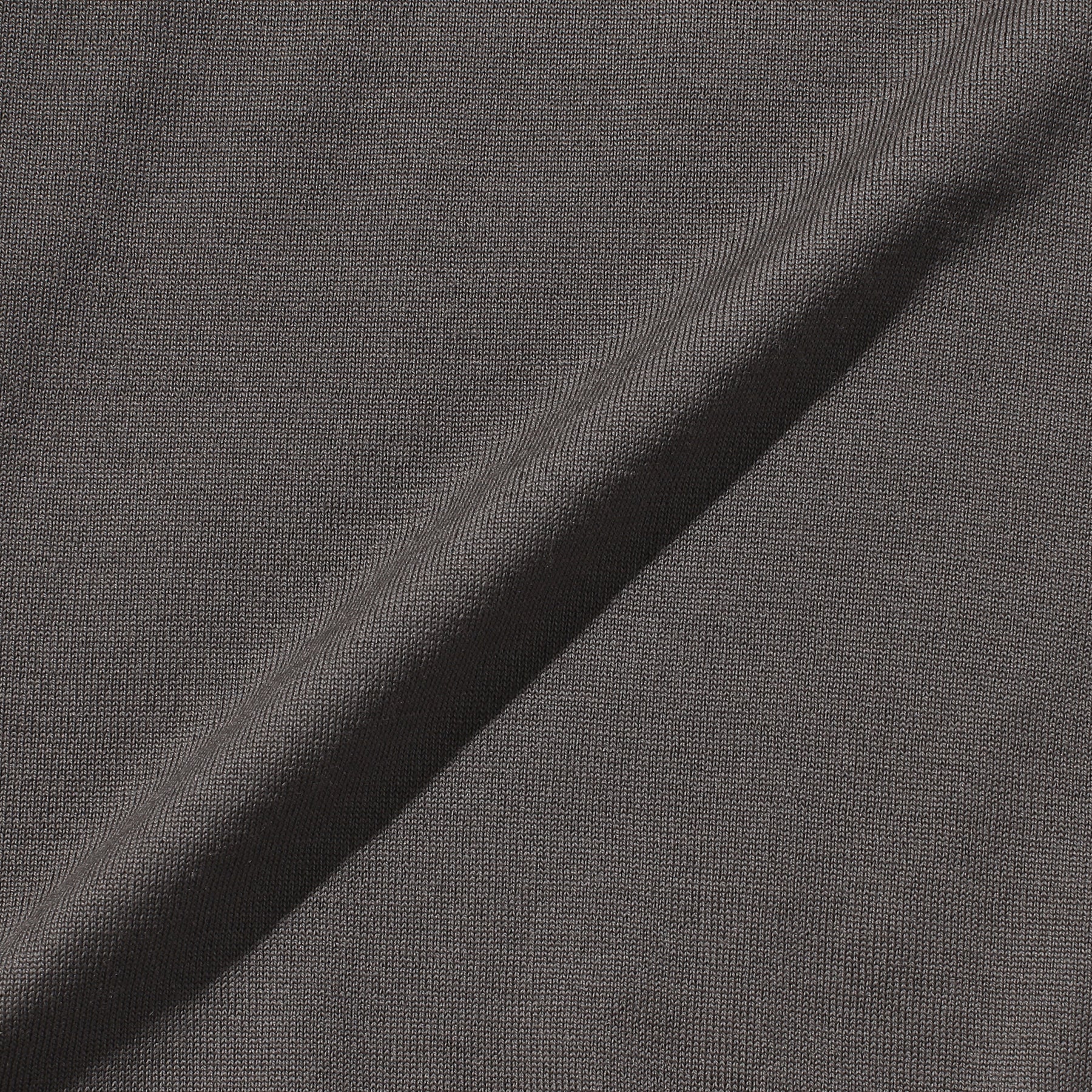 nomiamo（ノミアモ）33ゲージウールクルーネックニット ストーングレー【MASTERPLAN（マスタープラン）】