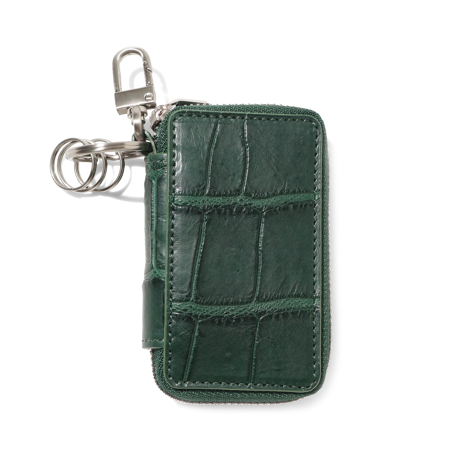 THE SOLE（ザソール）クロコダイル スマートキーケース グリーン【MASTERPLAN（マスタープラン）】