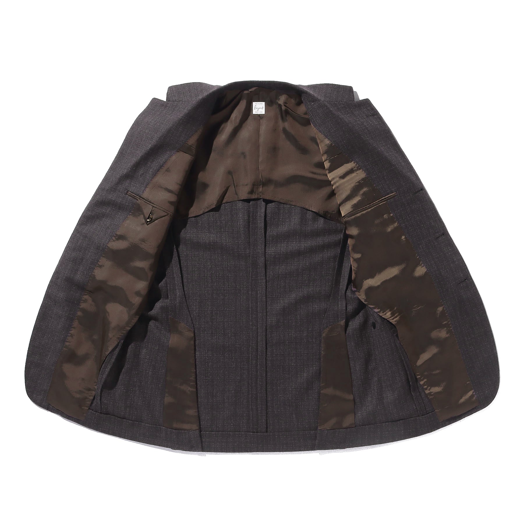 Finjack（フィンジャック）ヴィンテージカシミヤ ブラウングレージャケット【MASTERPLAN（マスタープラン）】