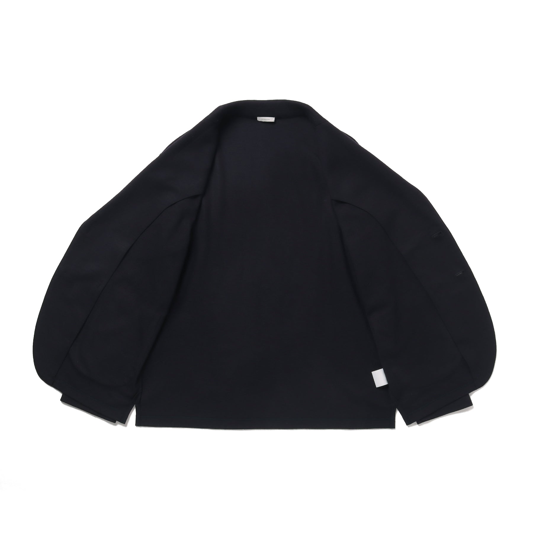 nomiamo（ノミアモ）ミルドウールジャージージャケットネイビー【MASTERPLAN（マスタープラン）】