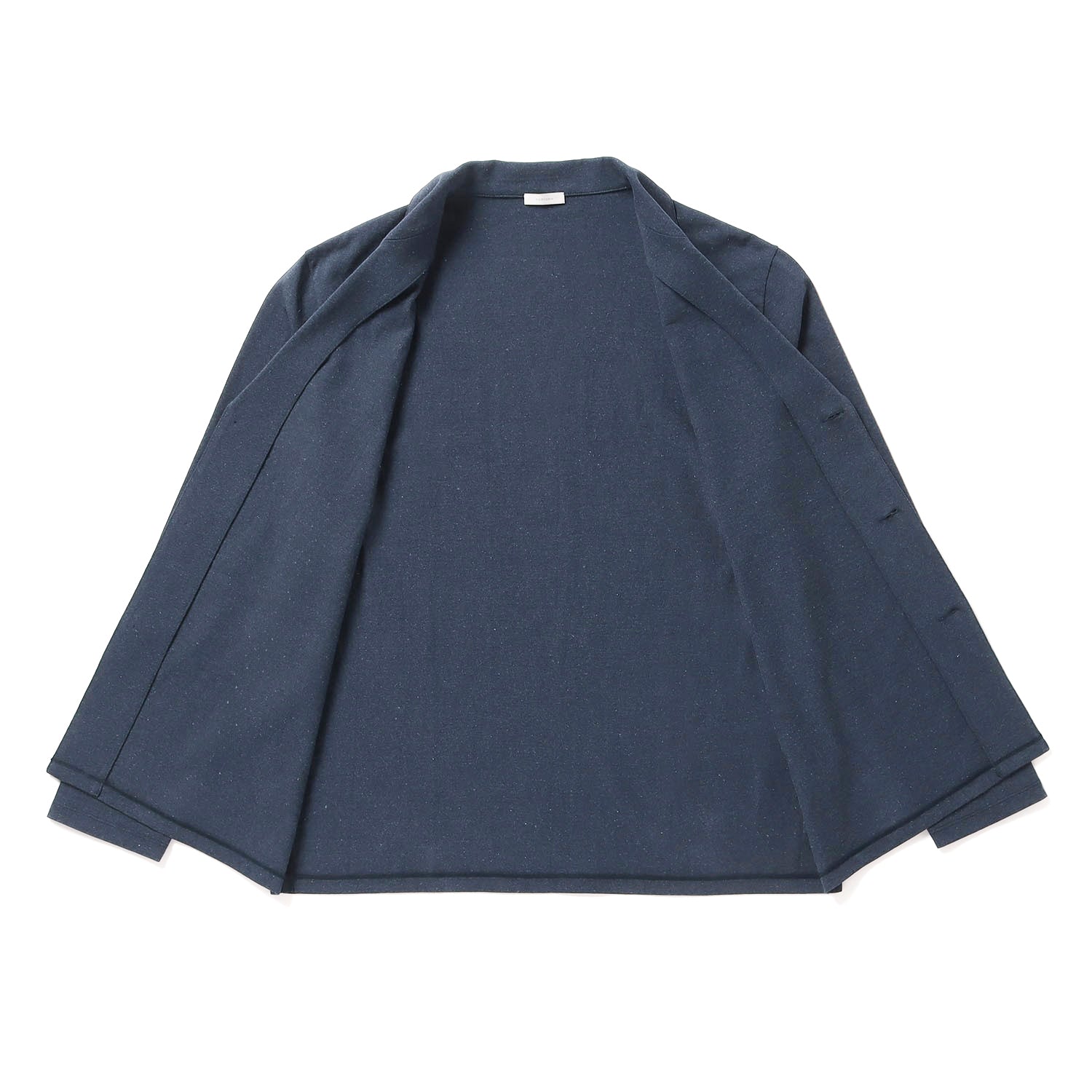 nomiamo（ノミアモ）反毛デニム カットソージャケット インディゴ【MASTERPLAN（マスタープラン）】