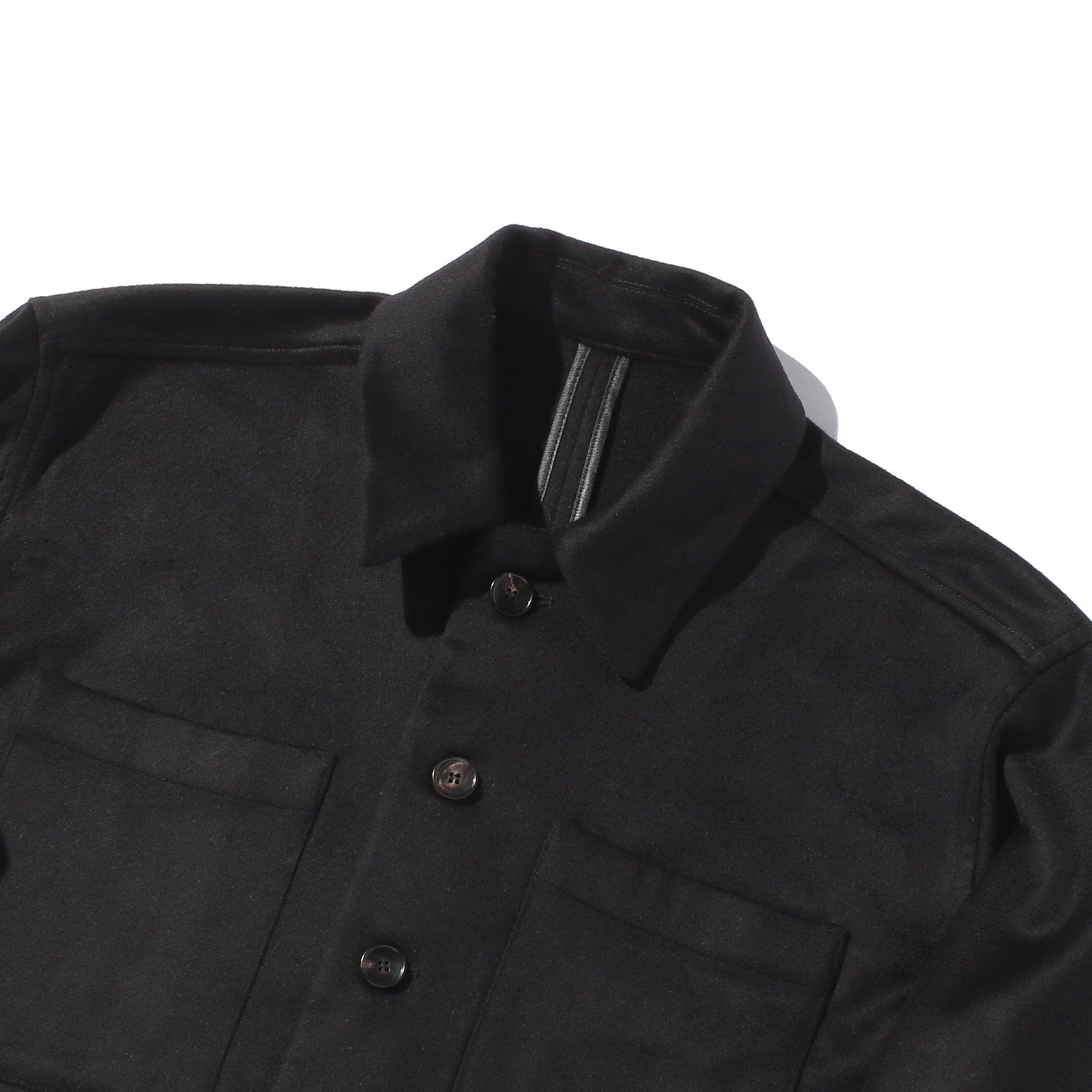 Finjack（フィンジャック）カシミヤCPOジャケット ブラック【MASTERPLAN（マスタープラン）】