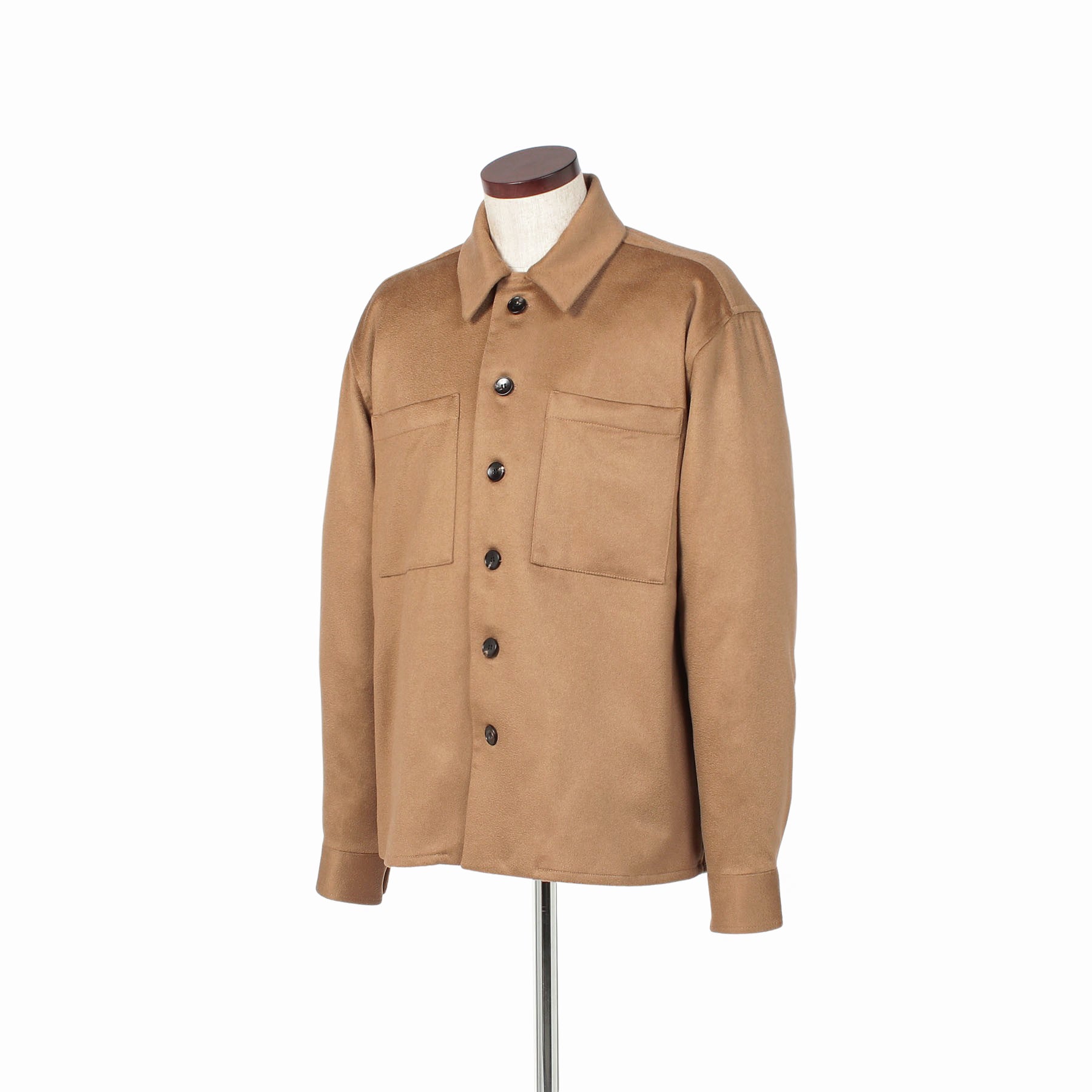 Finjack（フィンジャック）カシミヤCPOジャケット キャメル【MASTERPLAN（マスタープラン）】