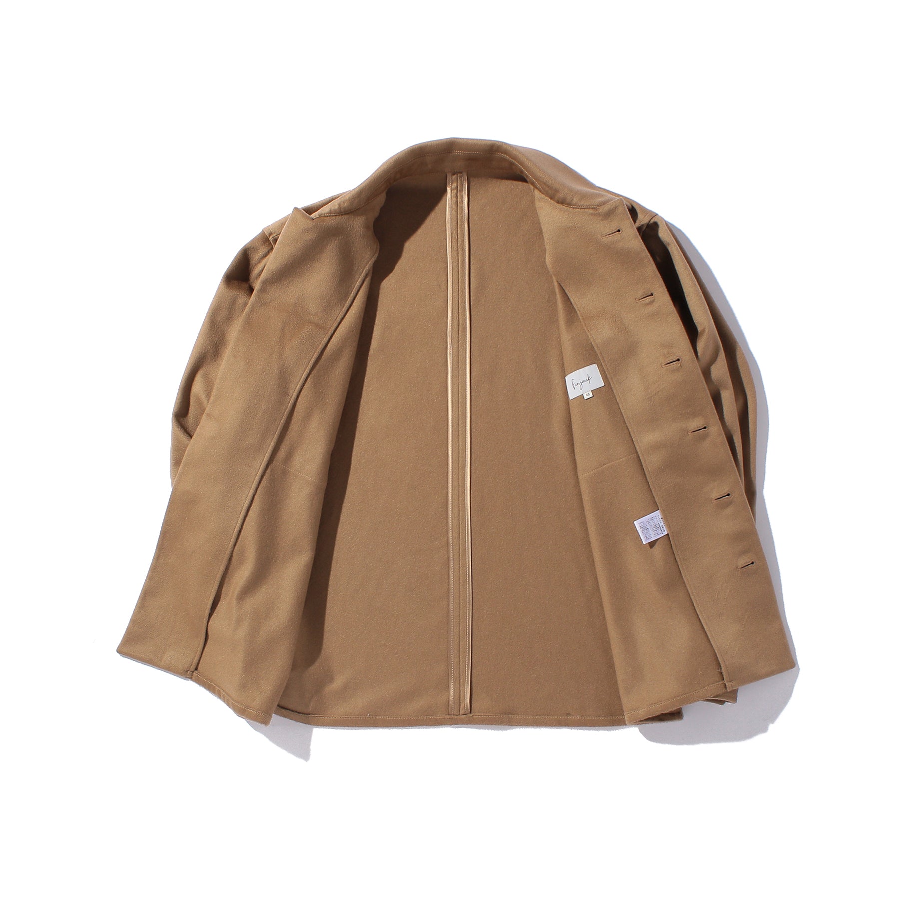 Finjack（フィンジャック）カシミヤCPOジャケット キャメル【MASTERPLAN（マスタープラン）】