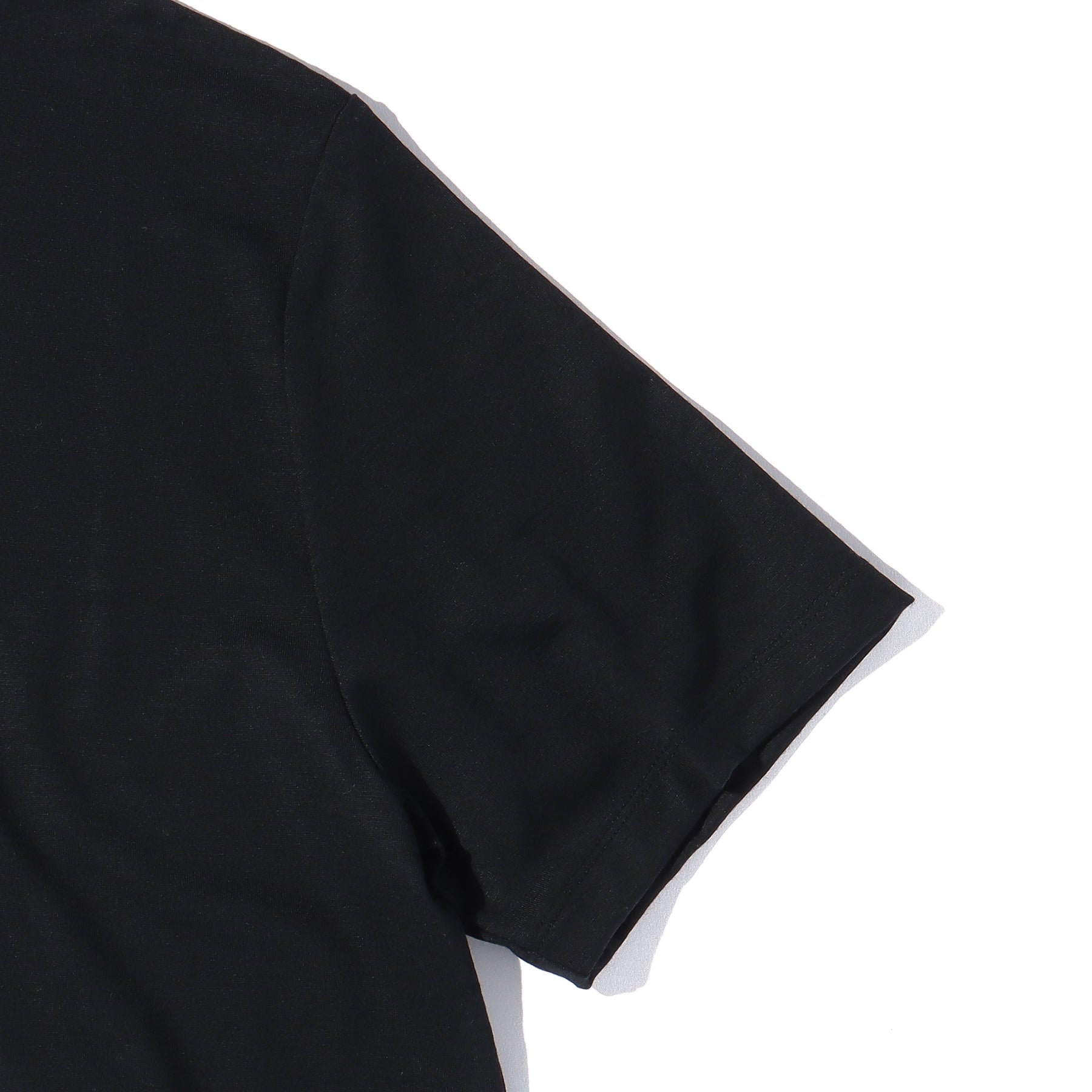 nomiamo（ノミアモ）ウォッシャブルウールクルーネックTシャツ ブラック【MASTERPLAN（マスタープラン）】