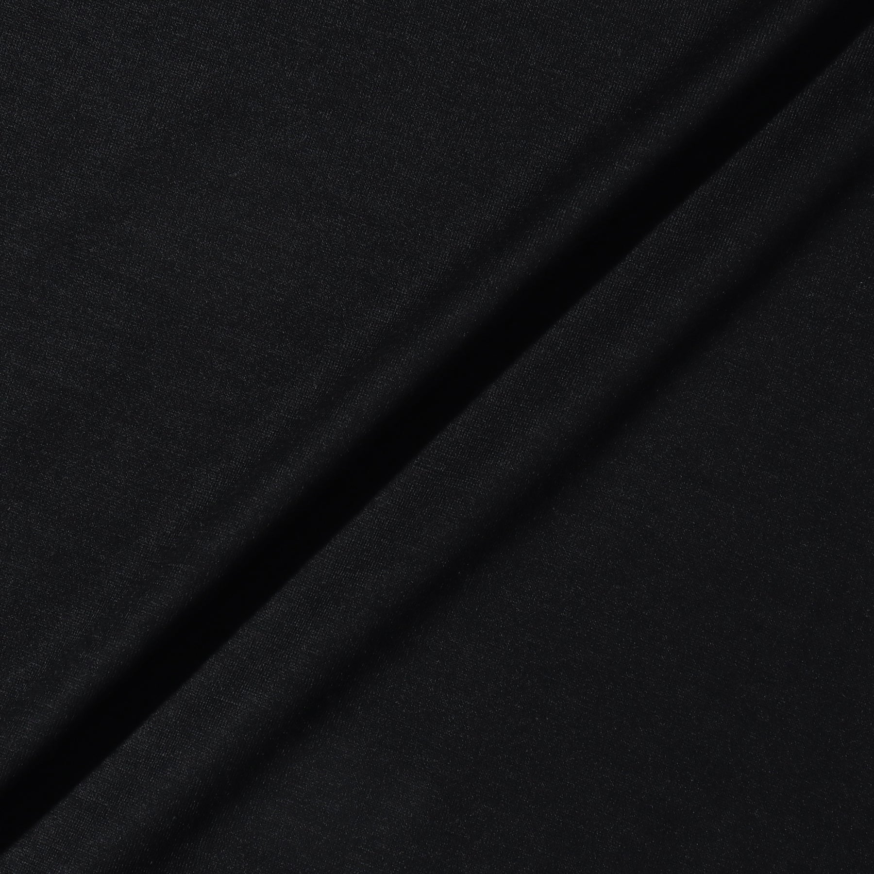 nomiamo（ノミアモ）ウォッシャブルウールクルーネックTシャツ ブラック【MASTERPLAN（マスタープラン）】